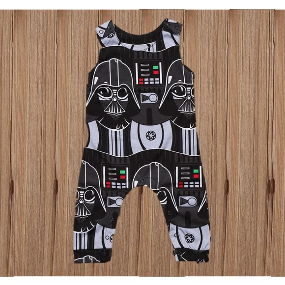 boutique | One Pieces | Star Wars Boy Girl Romper Darth Vader Outfit ...